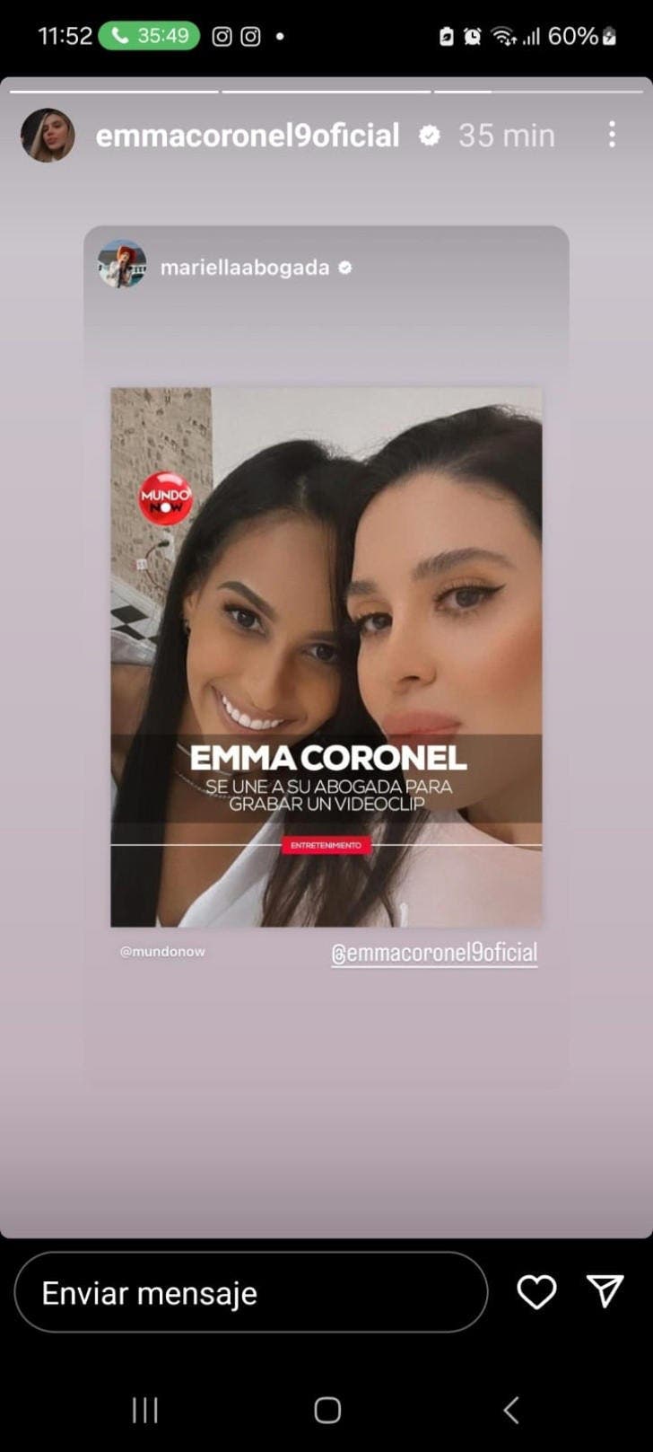 Emma Coronel sorprende con participación en video musical junto a su ...