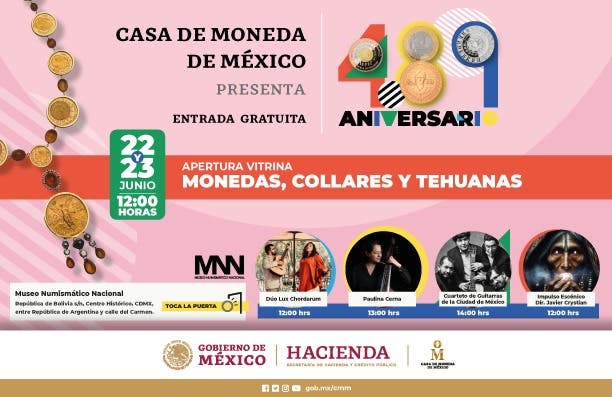 Por el 489 aniversario de Casa de Moneda se amplía la Galería del Museo ...