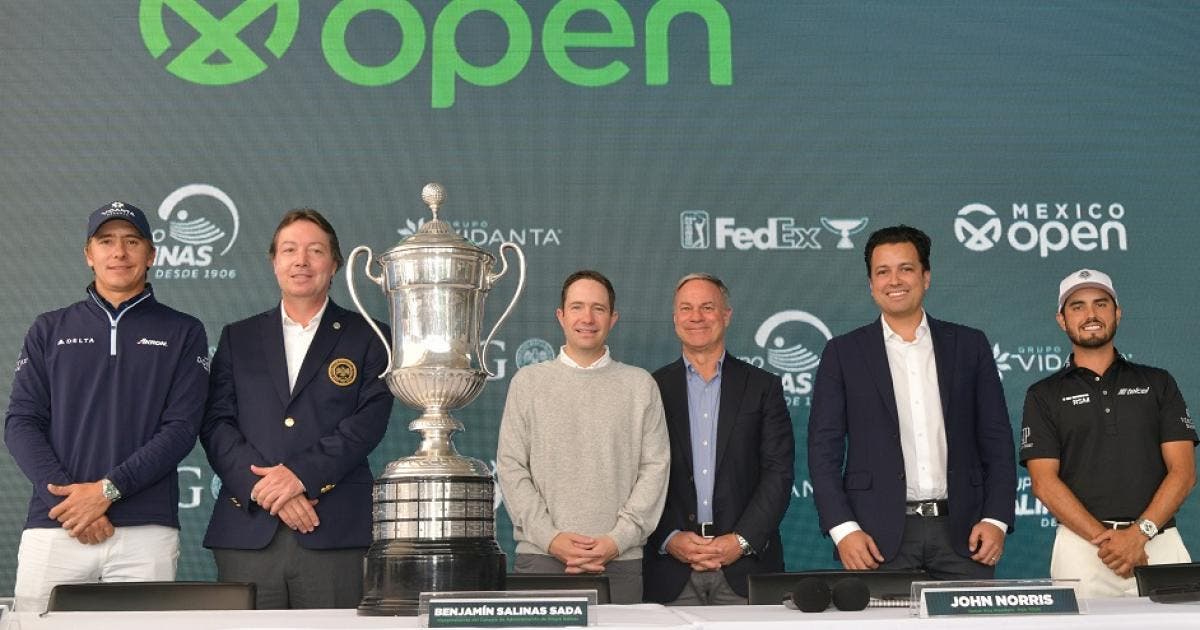 Presentan el torneo de golf Mexico Open 2022 como parte del PGA Tour ...