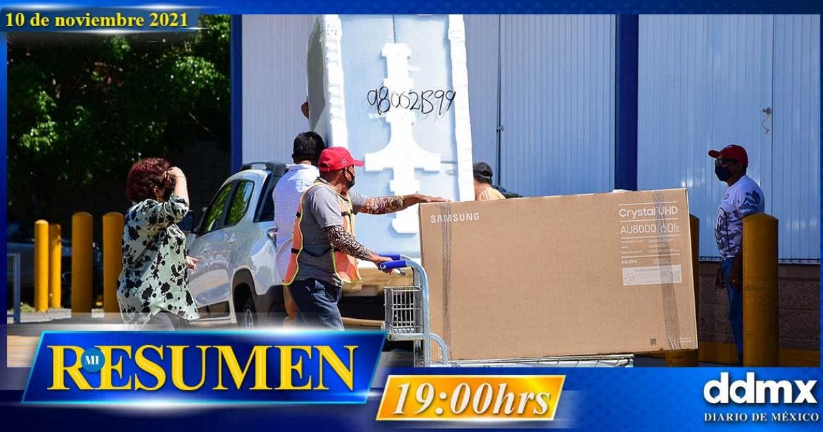 El resumen de noticias del 10 de noviembre de 2021 (Corte 19:00 horas ...