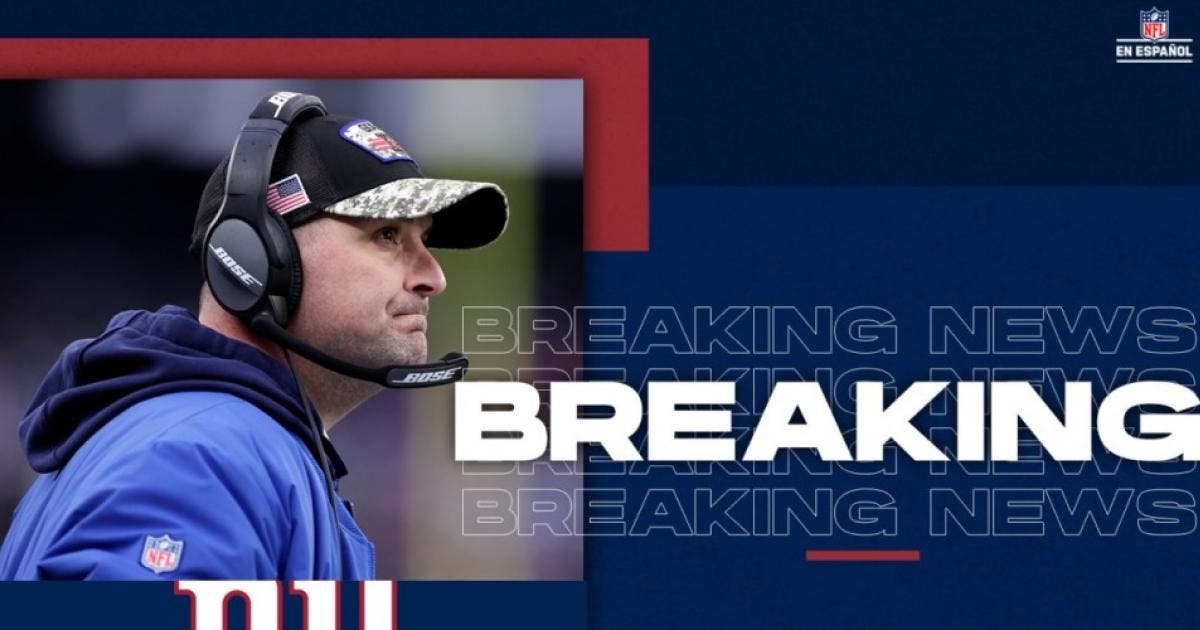 Giants despide al entrenador Joe Judge al quedar otro año fuera de ...