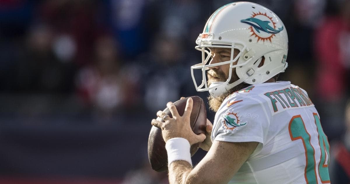 El quarterback Ryan Fitzpatrick dice adiós a la NFL luego de 17 ...