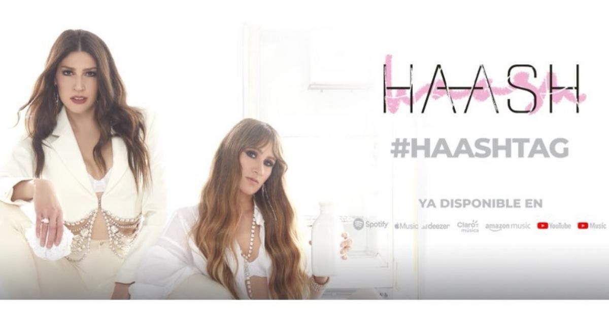 El dúo Ha-Ash orgulloso de llevar la bandera de México por Estados ...