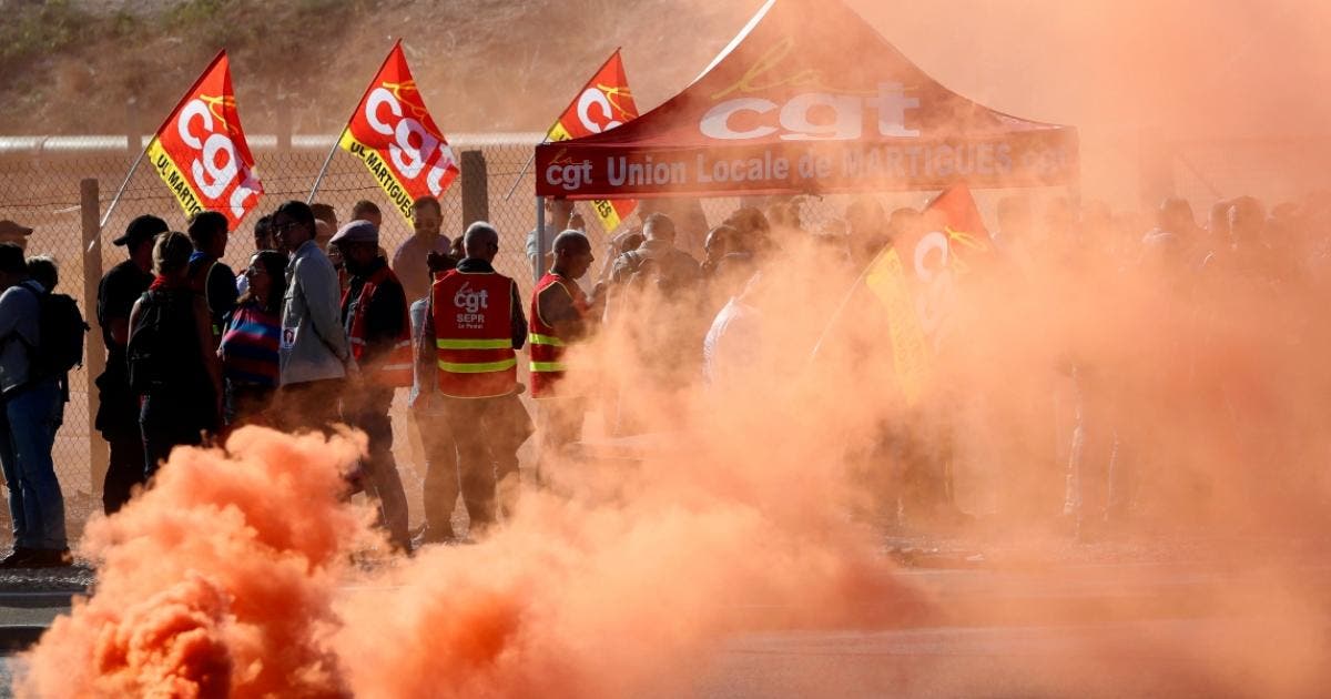 Huelga salarial en Francia de alcance limitado pero amenaza con ...