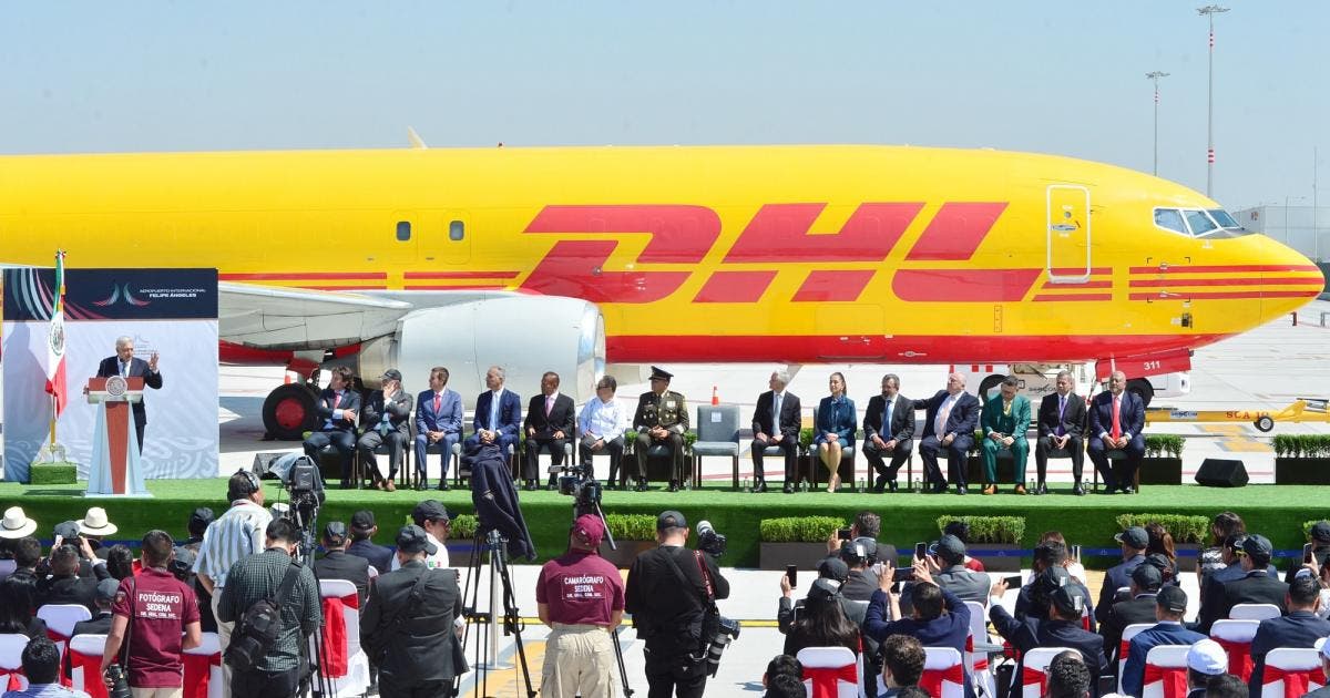 Llegó al AIFA primer Vuelo de carga | Diario de México