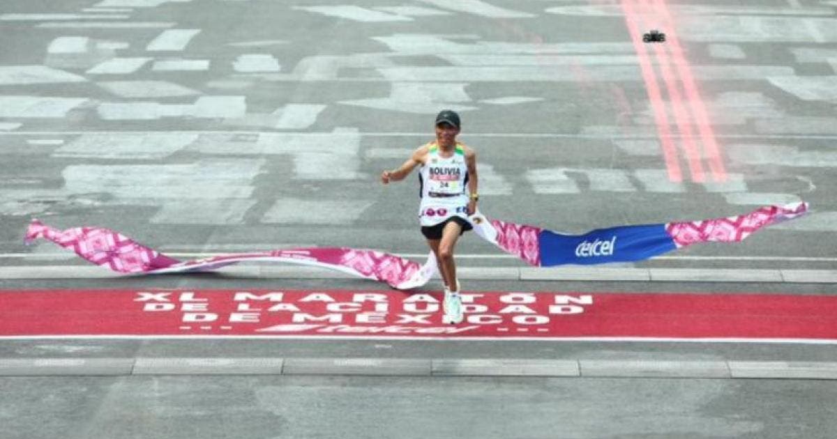 El boliviano Héctor Garibay gana Maratón de la CDMX, con nuevo récord ...