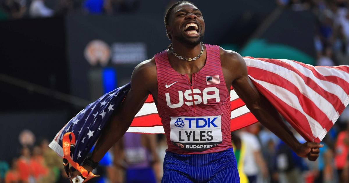 Noah Lyles es el nuevo rey mundial de la velocidad | Diario de México
