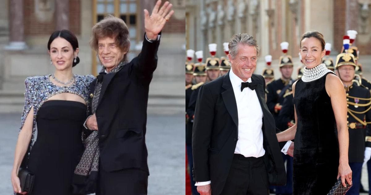 Hugh Grant y Mick Jagger entre los invitados a la cena entre Macron y ...