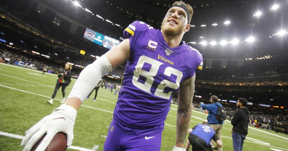 Tras 12 años en la NFL, Kyle Rudolph anuncia su retiro de los ...