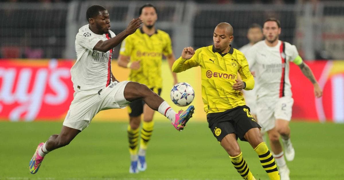 Borussia Dortmund y AC Milán no se hacen daño | Diario de México