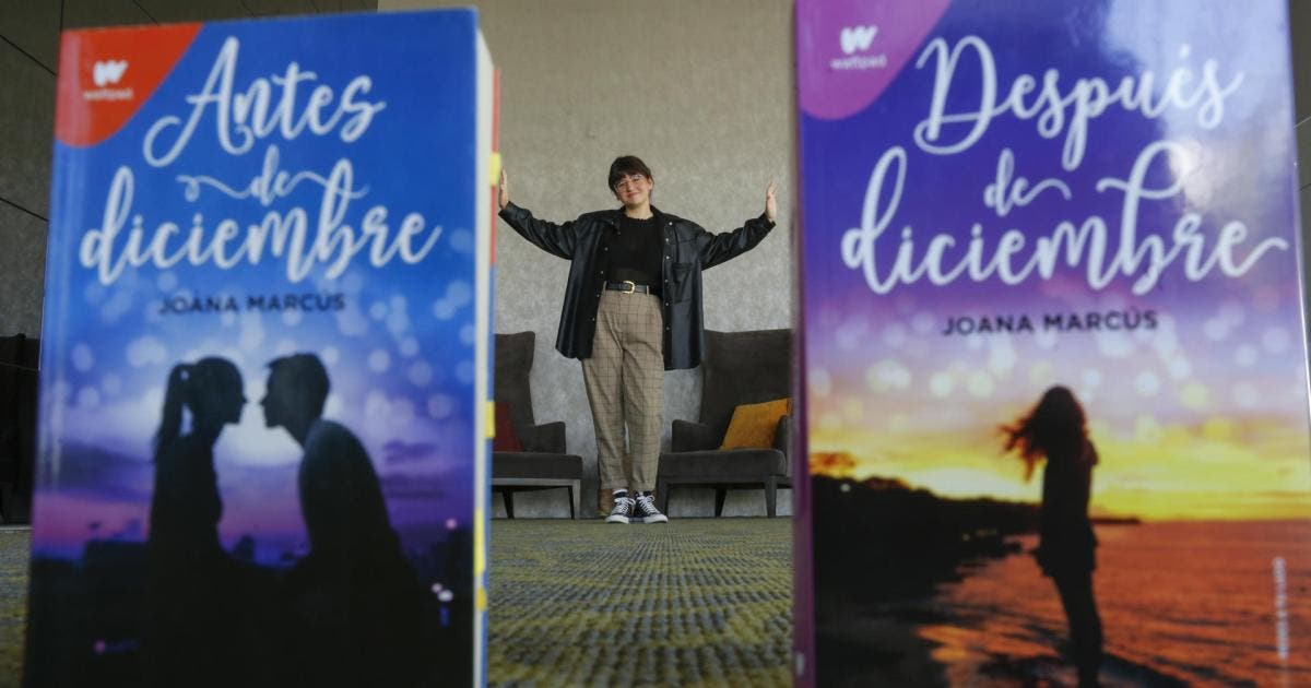 Joana Marcús aboga por la escritura desde cualquier pluma y a cualquier ...