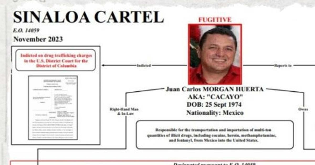 Sanciona EU a 13 miembros del Cártel de Sinaloa por tráfico de ...