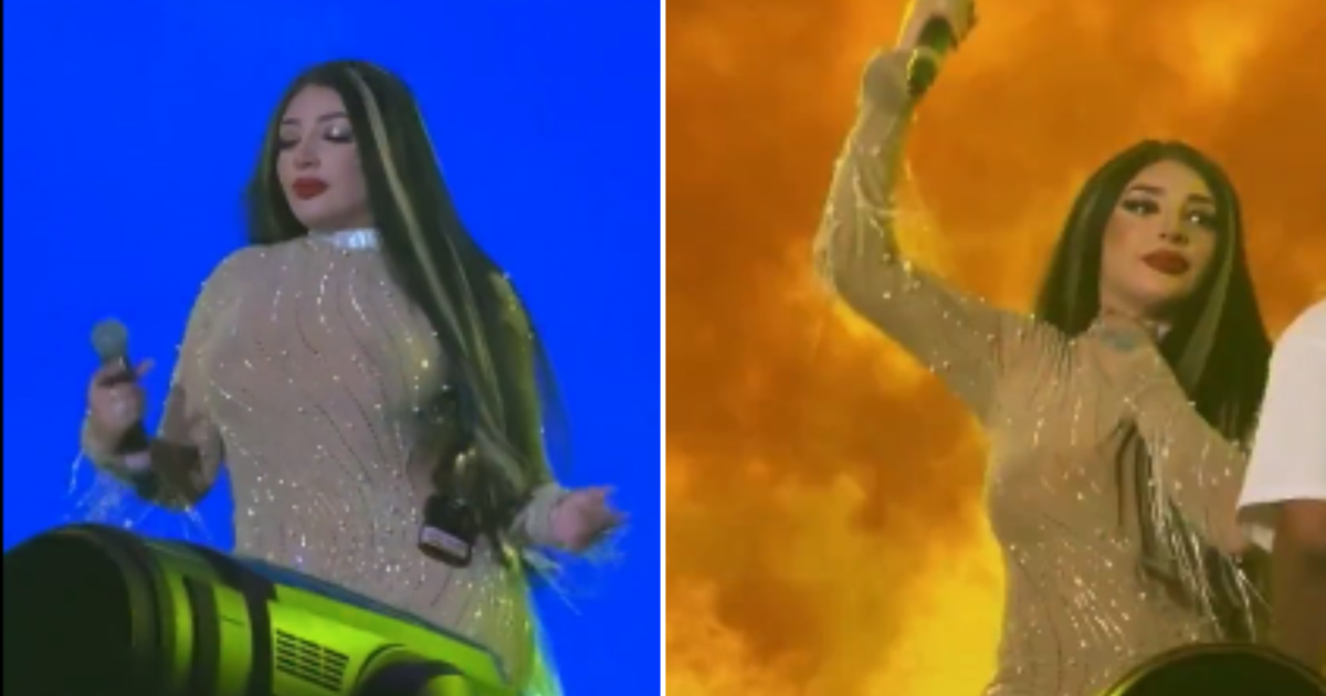 Video | “¿Qué le pasó a Bellakath?” Usuarios la criticaron por su presentación en el Flow Fest ...