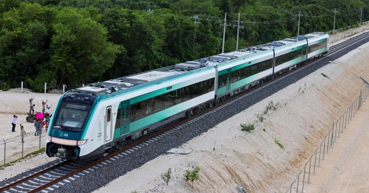 Primera parte del Tren Maya se inaugura en diciembre, reitera Sedena ...