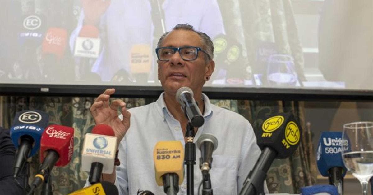 Jorge Glas, ex vicepresidente de Ecuador, busca asilo en México ...