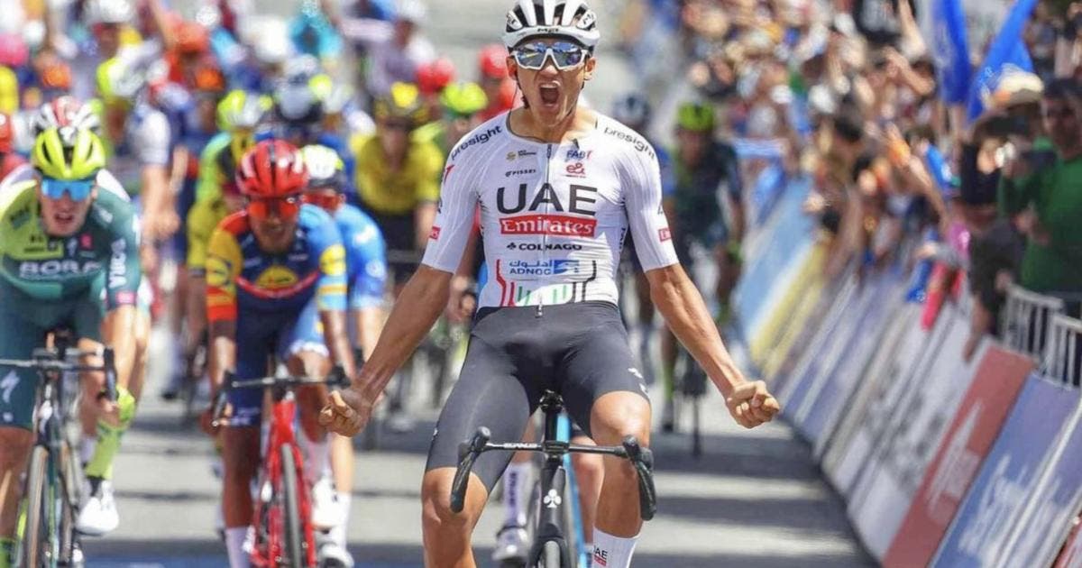 El ciclista mexicano Isaac del Toro logra su primera victoria como ...