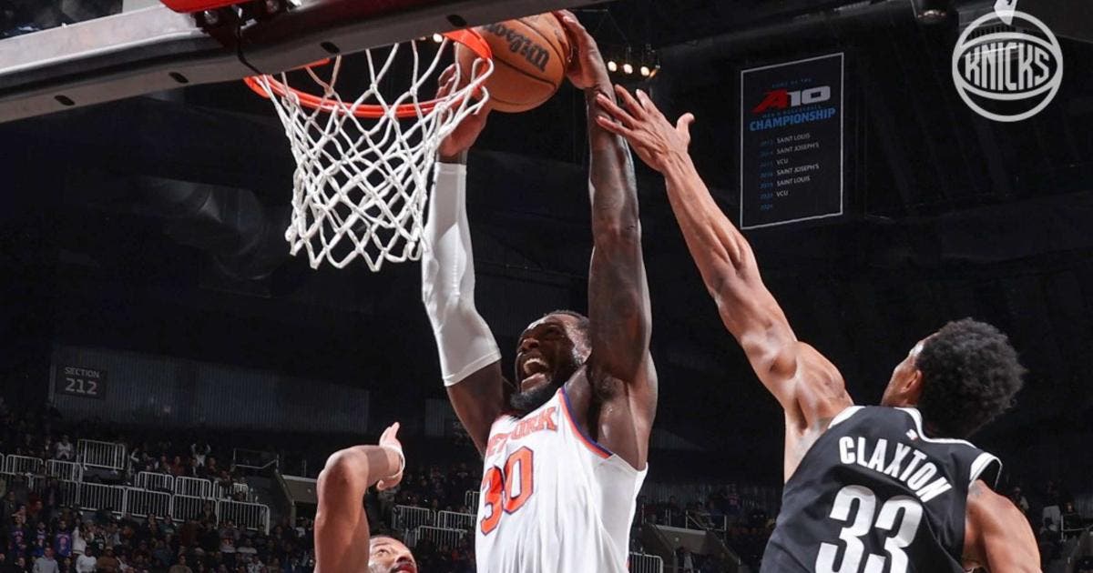 Los Knicks vencen a los Nets e imponen su ley en NY | Diario de México