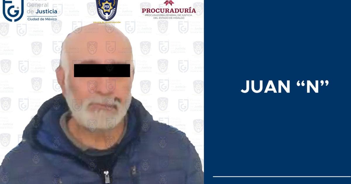 Detienen a asesino de CDMX luego de pasar prófugo en Pachuca por 29 años | Diario de México