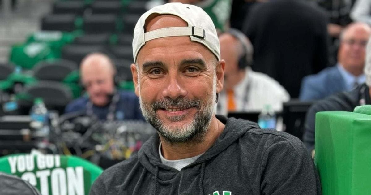 Pep Guardiola disfruta del primer partido de las Finales de la NBA ...