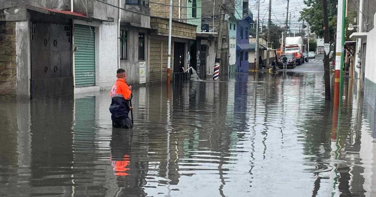 Lluvia deja inundaciones de hasta 50 centímetros en La Nopalera ...
