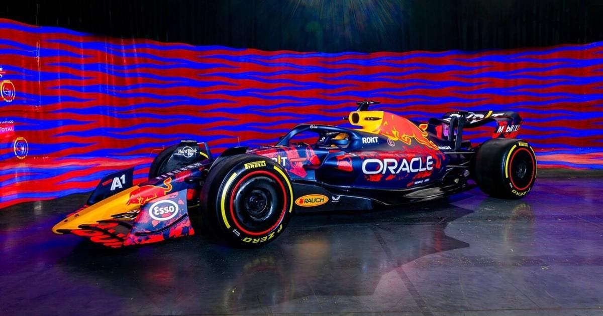Red Bull presentó el diseño del monoplaza que ocuparán en Silverstone ...