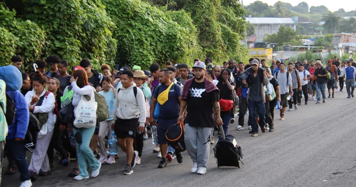 Sale de Tapachula nueva carava migrante tras falta de empleo y ...