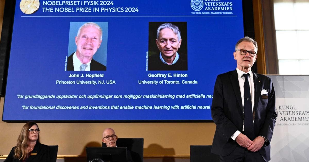Hopfield y Hinton obtienen el Nobel de Física por herramienta de IA ...
