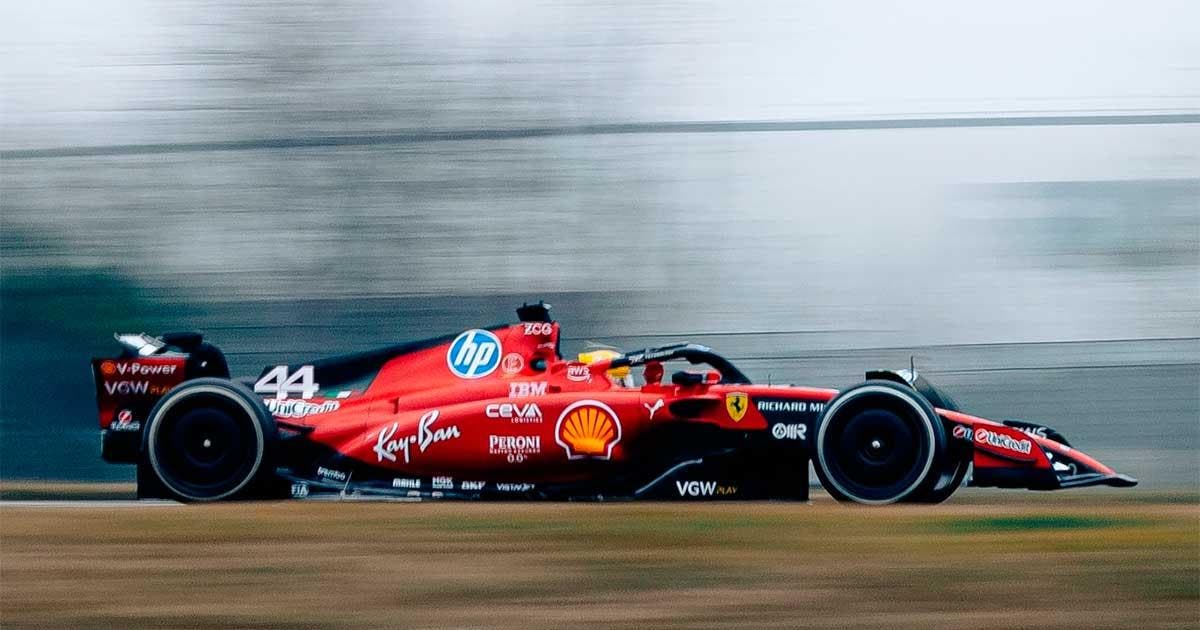 Lewis Hamilton sufre percance durante pruebas de Ferrari en circuito de Barcelona | Diario de México