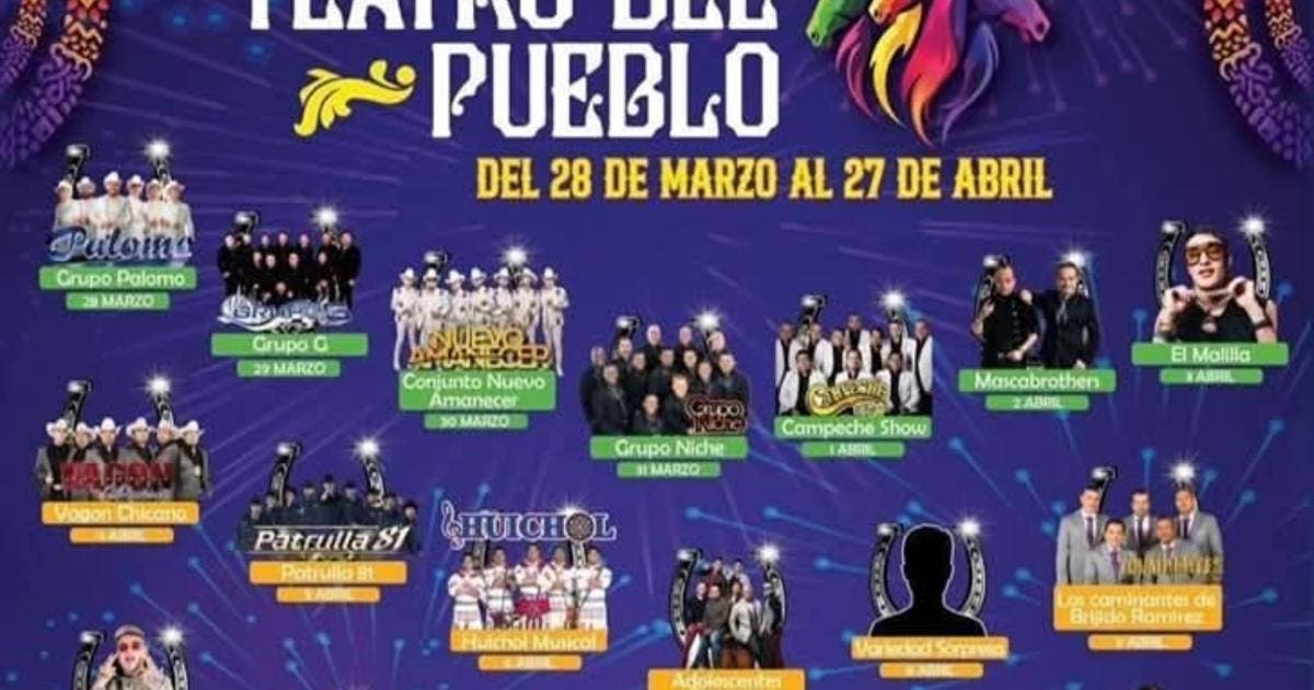 Feria del Caballo Texcoco 2025: Cartel Completo del Palenque, Precios y Fechas | Diario de México