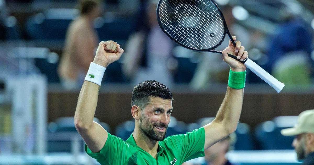 Djokovic aplasta a Musetti y va a cuartos de final del Miami Open ...