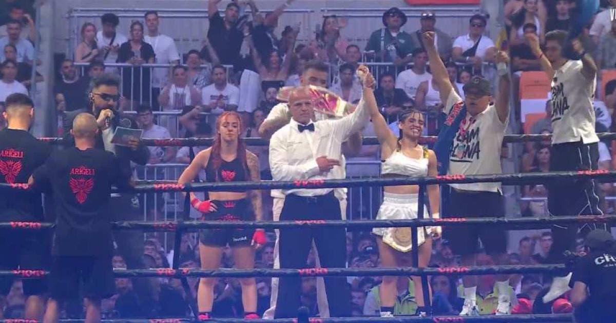 Alana Flores vence a Ari Geli en cerrado combate de La Velada del Año V ...