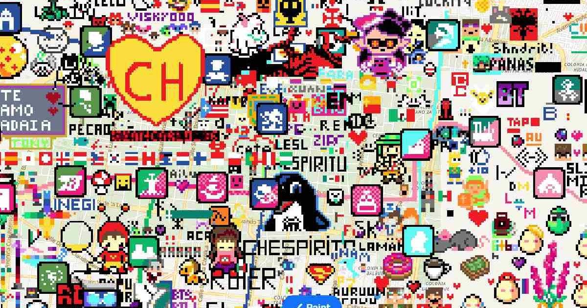 ¿Qué es wplace? El nuevo sitio web donde plasmas tu arte por el mundo ...