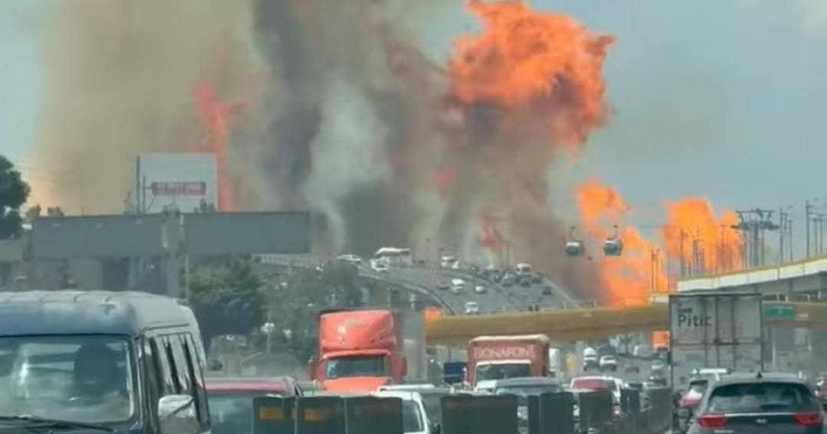 Explosión de pipa de gas LP en Iztapalapa deja al menos 18 heridos y varios vehículos incendiados