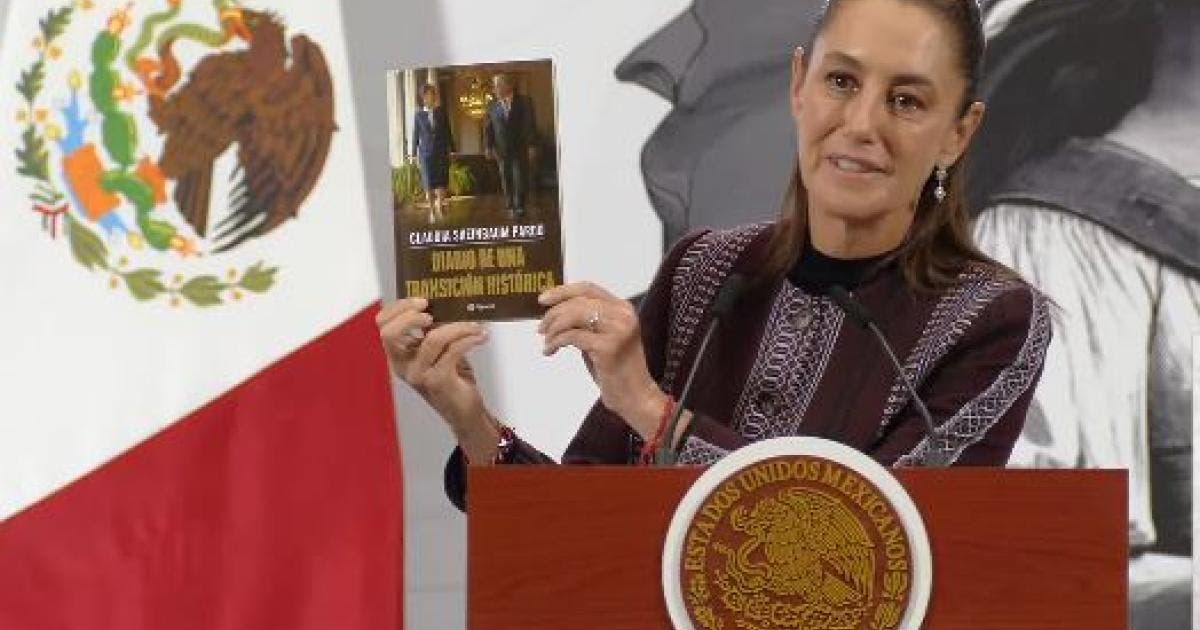 Claudia Sheinbaum presenta su libro Diario de una transición histórica