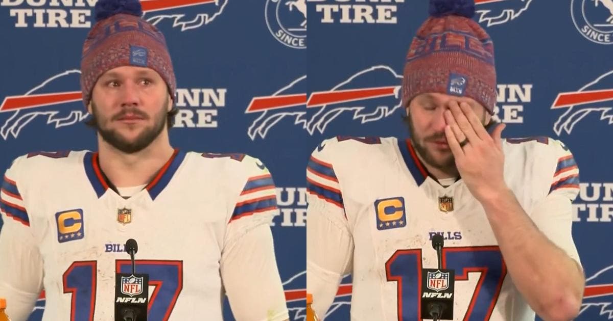 Josh Allen llora tras la eliminación de Bills ante Broncos en los ...