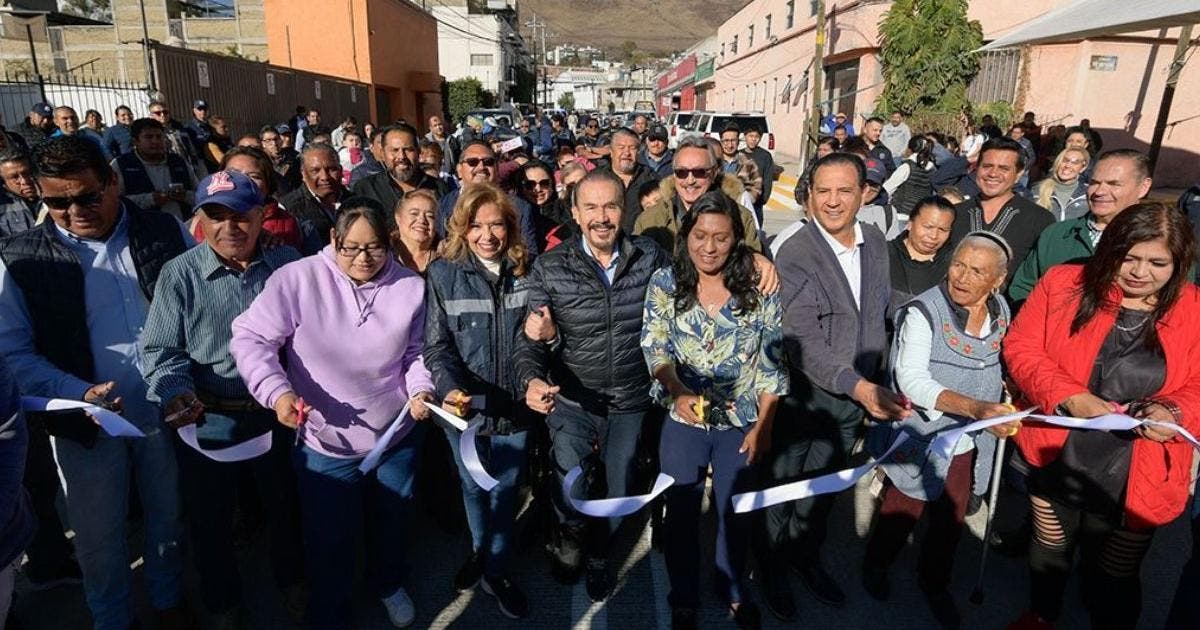 Entregó Pedro Rodríguez vialidades rehabilitadas