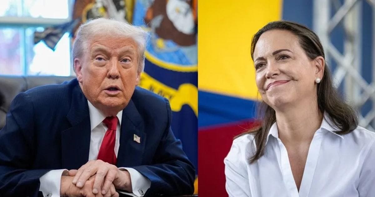 Trump recibirá a María Corina Machado tras pacto con Delcy Rodríguez