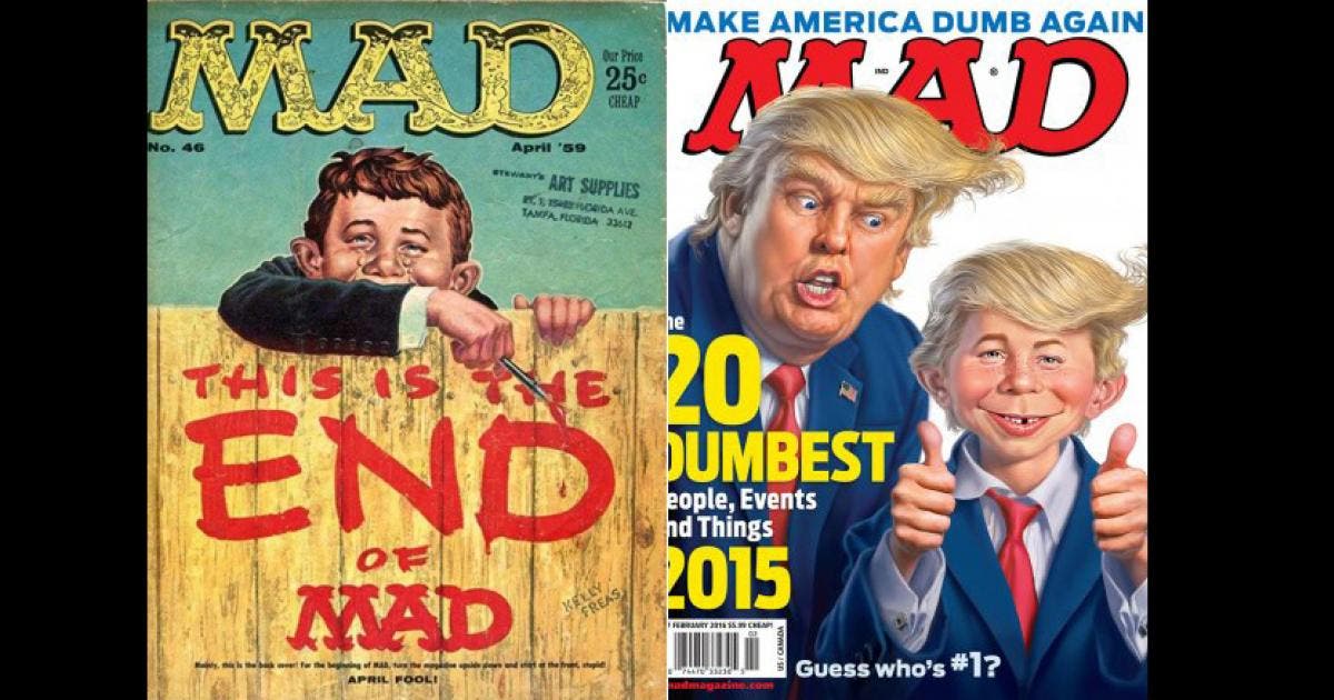 Tras 67 años, la revista "Mad" ya no se publicará | Diario de México