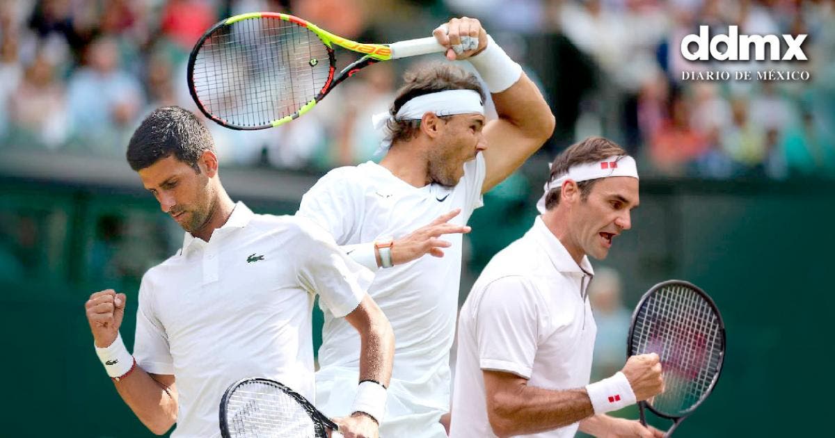 El ‘Big Three’ del tenis mundial arrasa en Wimbledon | Diario de México
