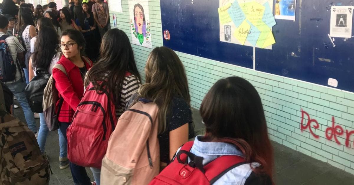 Prepa 4 y 8 de la UNAM regresan a clases | Diario de México