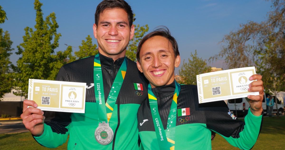 Oro y plata para México en el pentatlón moderno varonil de Santiago 2023