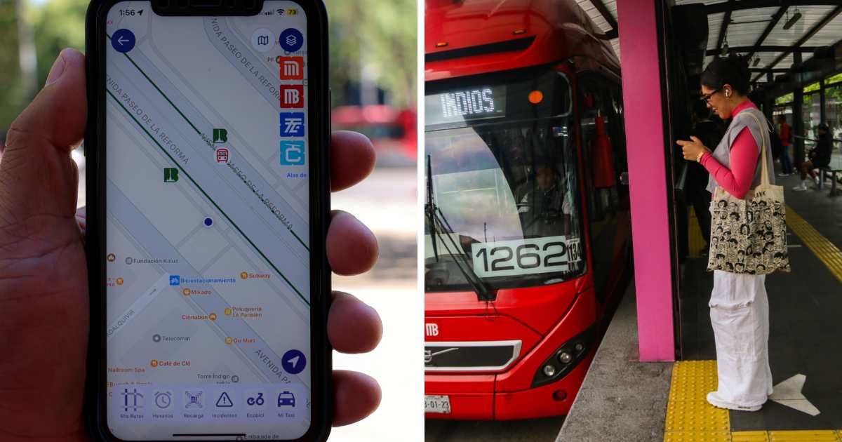 ¡Por fin! App CDMX ya muestra llegada del Metrobús en tiempo real