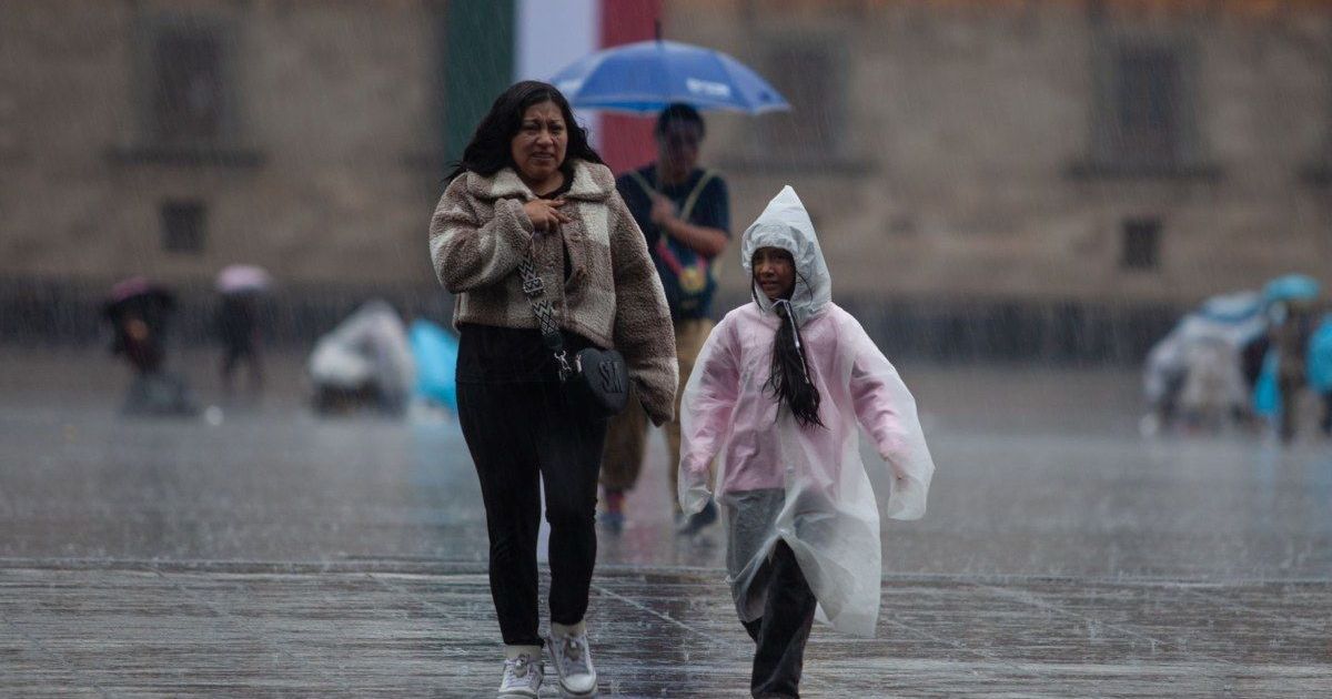 Activan Alerta Naranja por lluvias fuertes y granizo en Gustavo A. Madero