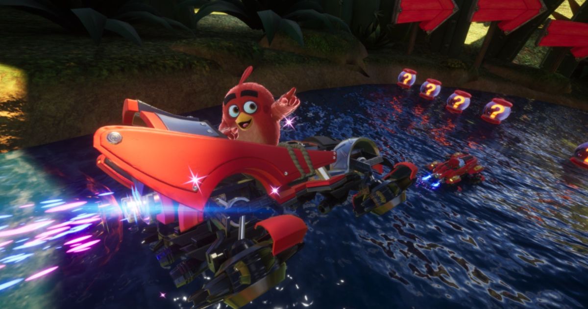 ¡Red acelera a toda velocidad! Angry Birds invade Sonic Racing ...