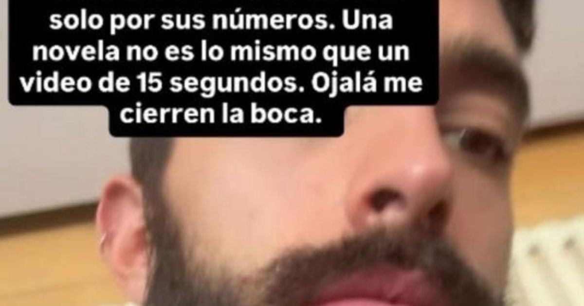 Patricio José critica el debut actoral del influencer Aaron Mercury