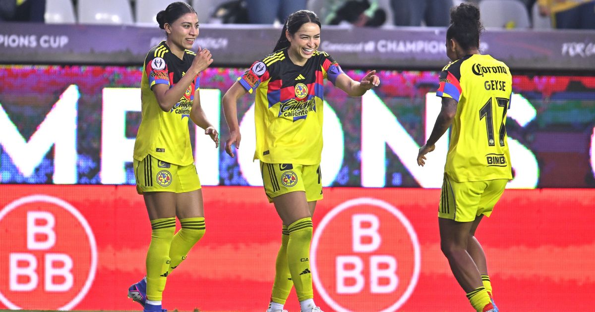 América Femenil golea al Gotham FC y avanza a la Final de Concacaf