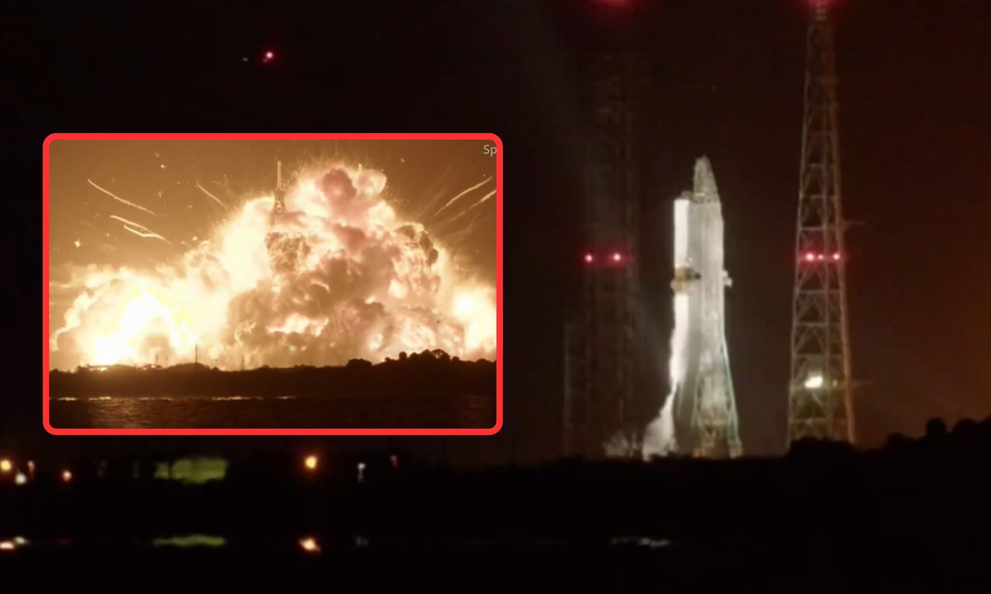VIDEO | Explota cohete de Blue Origin durante prueba de lanzamiento