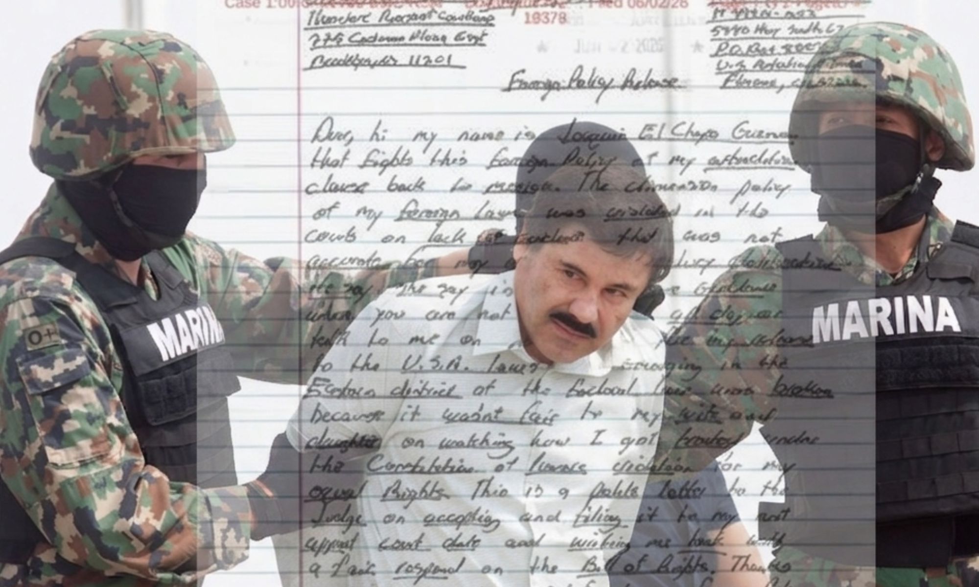 En nueva carta, 'El Chapo' insiste en su extradición a México y pide ...