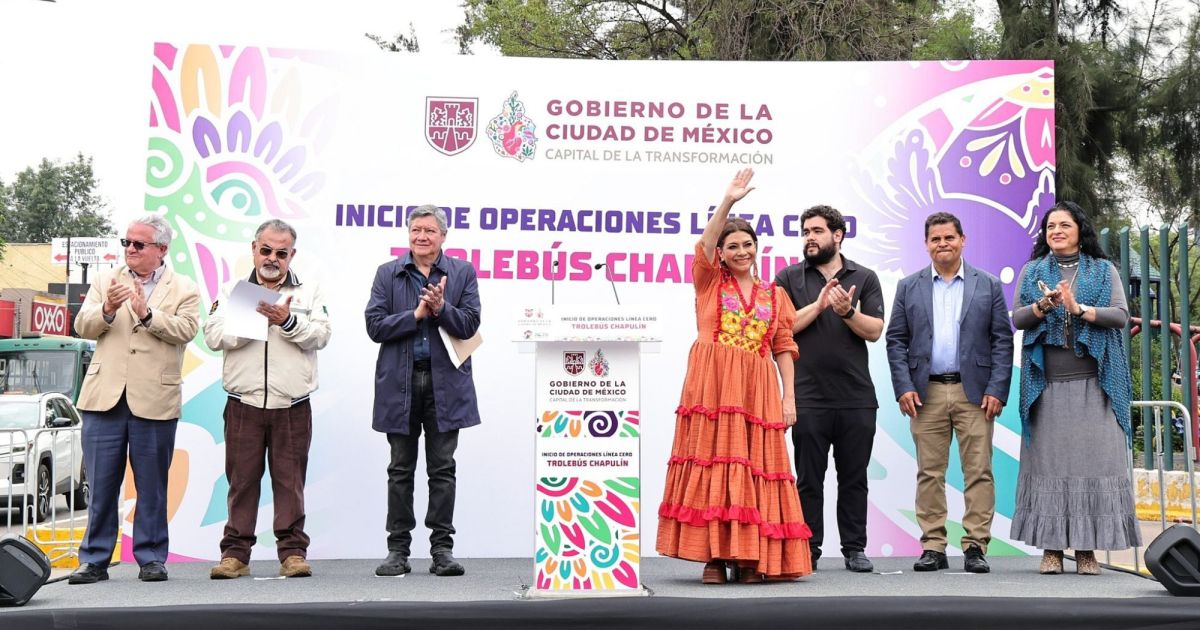 Estrena CDMX las rutas de trolebús El Chapulín y Animales Silvestres