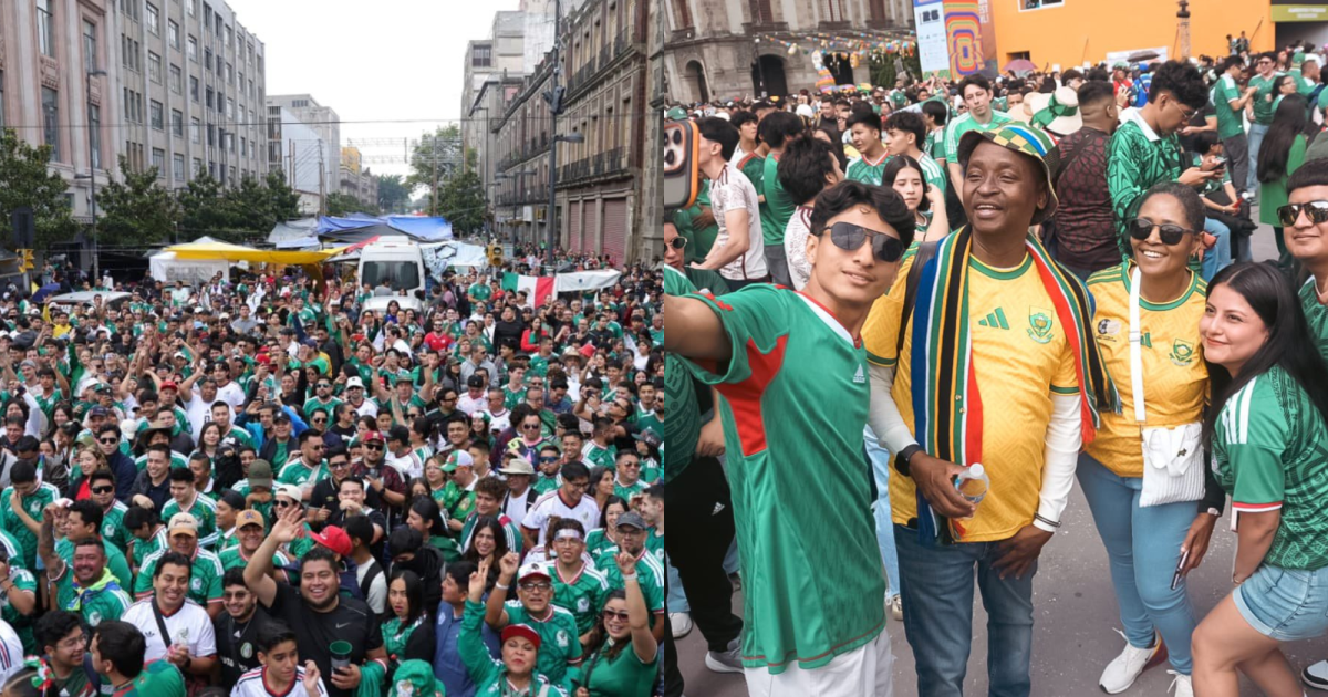 Lleno total en el Zócalo por el Mundial 2026: Desvían aficionados a ...